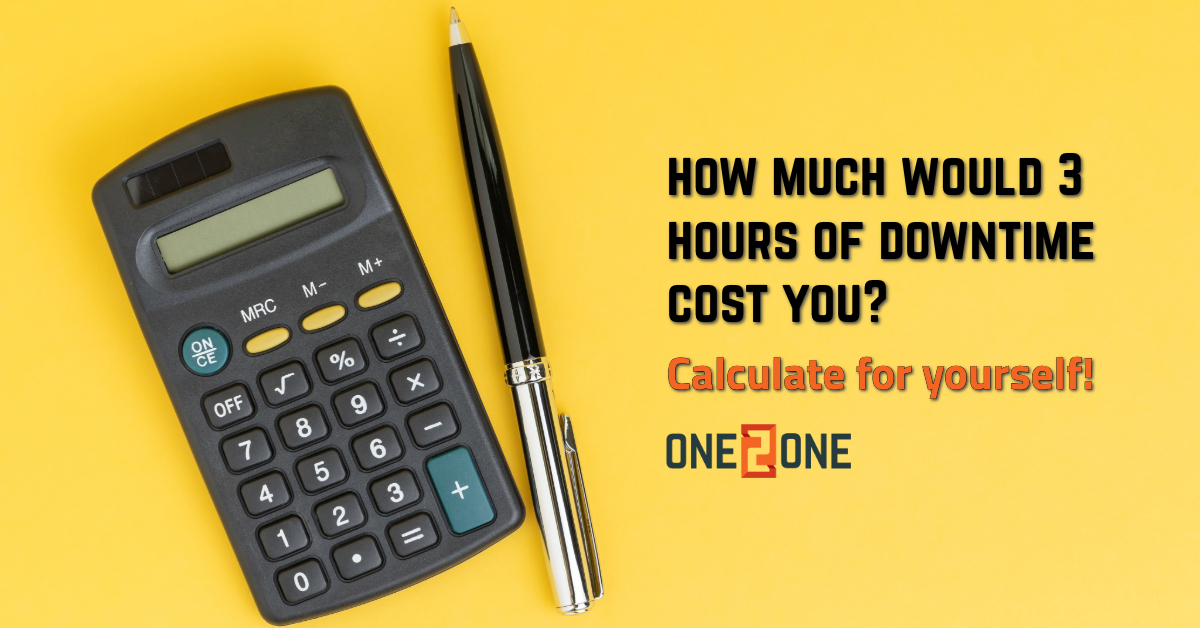 Business Continuity Cost Calculator - ONE 2 ONE